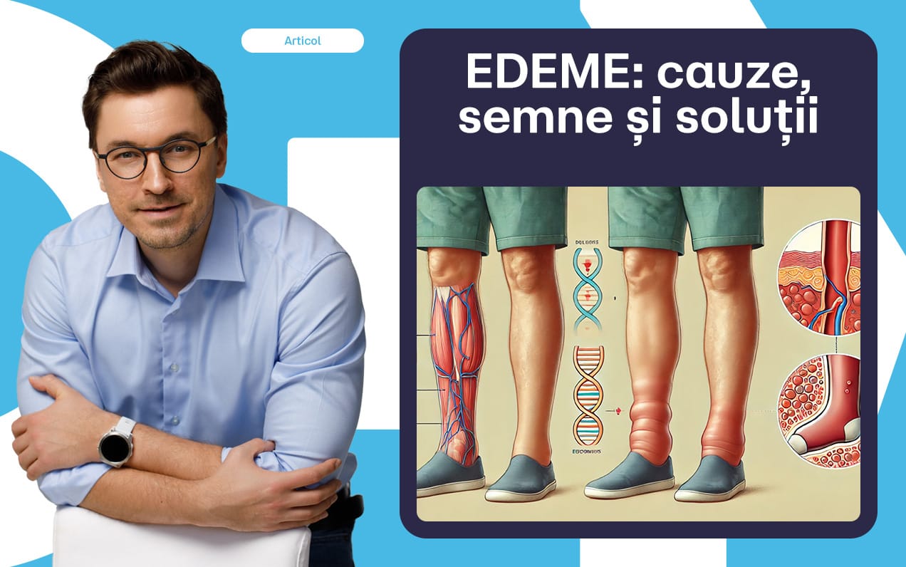 Tot ce trebuie să știi despre EDEME: cauze, semne și soluții - Dr. Mihail